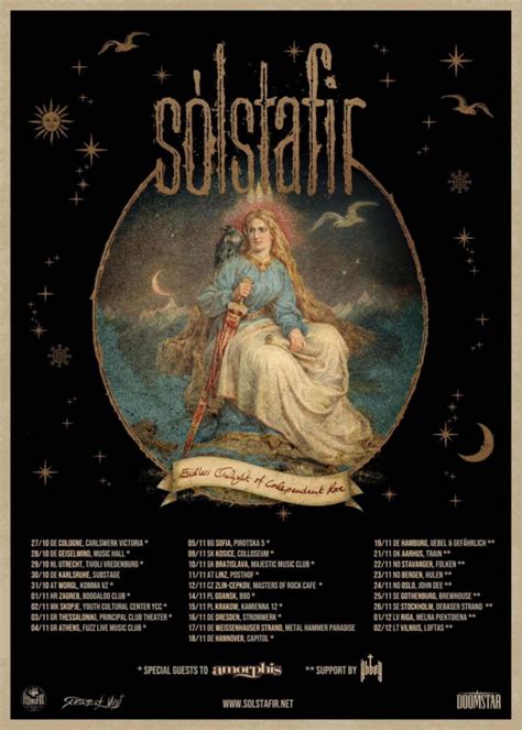 News Sólstafir Announce Headline Shows With The Abbey And Amorphis