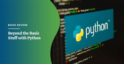 Book Review Beyond The Basic Stuff With Python Hurricane Labs
