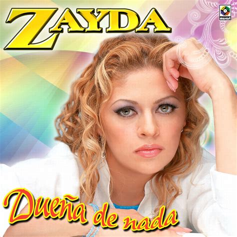 Dueña De Nada” álbum De Zayda En Apple Music