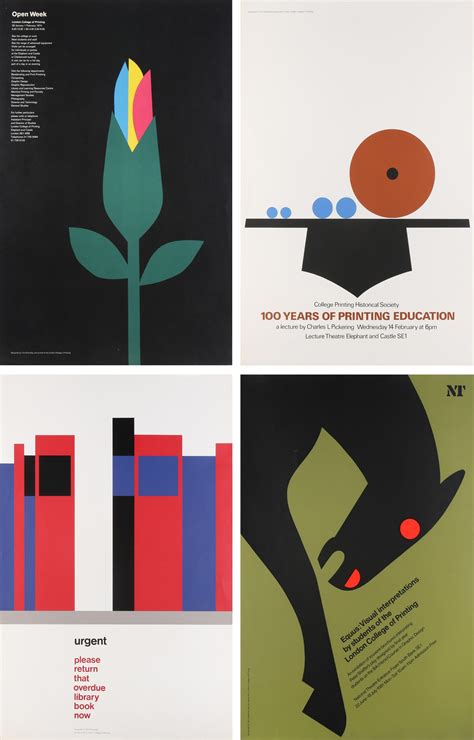 At Auction Tom Eckersley § Tom Eckersley Obe British 1914 1997