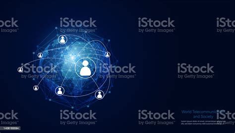 Abstract Technology Communication Borderless Internet 5g Internet Of Things Communication