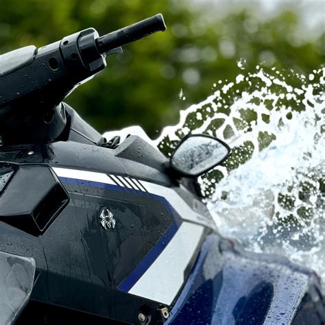 Lightning Spider Black And Chrome Emblem Minis Elektroplate