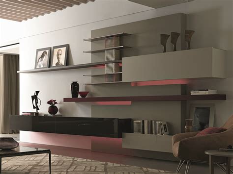 Tao10 Mueble Modular De Pared By Misuraemme Diseño Mauro Lipparini