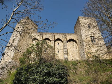 The Castle Of La Madeleine In Chevreuse France A Medieval Fortress