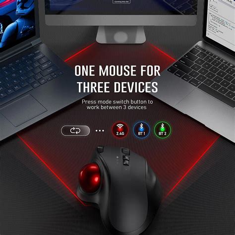 Bluetooth Trackball Mouse Wib09nztztr6