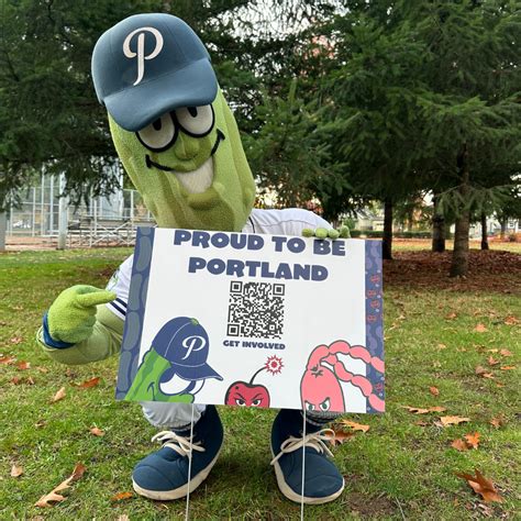 Proud To Be Portland Portland Pickles Baseball