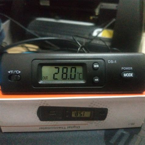 Promo Termometer Digital Thermometer Suhu Ruangan Ac Mobil Kulkas Ds 1