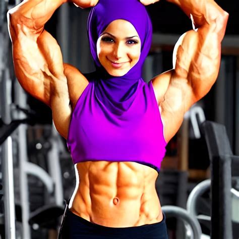 Bodybuilder Hijabi By Djjackpot185 On Deviantart
