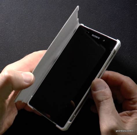 Sony Style Cover Stand SCR10 Xperia Z2 Case Review Gear Diary