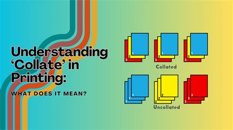 Understanding Collate In Printing What Does It Mean Ijt Direct