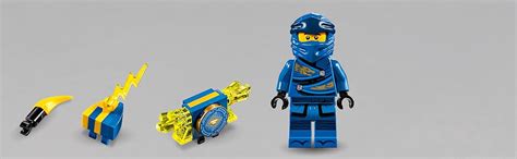 Lego Ninjago Spinjitzu Jay 70660 Building Kit 97 Pieces