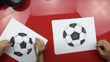 How To Draw A Soccer Ball Step By Step Guide Us