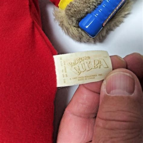 Tyco Toys Vintage Bedtime Bubba Redneck Talking Teddy Bear Tyco