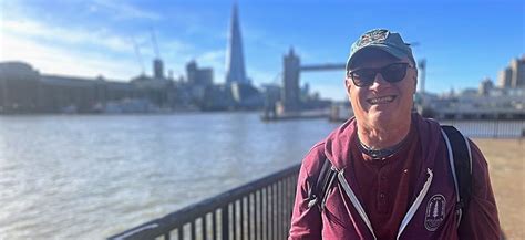 Guys Cancer Charity Steve Weiner 50km Walk In Memory Of His Mom Susan