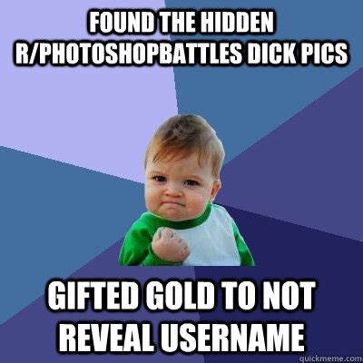 Found The Hidden Rphotoshopbattles Dick Pics Ted Gold To Not Reveal