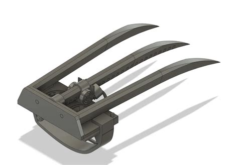 Wolverine Claws Retractable Spring Loaded Trigger By Shawn Mek Makerworld Download Free 3d Models