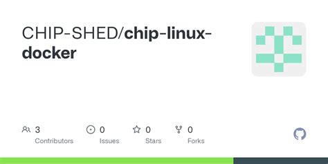 Github Chip Shedchip Linux Docker