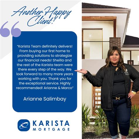 Testimonial Karista Team Definitely Delivers Karista Mortgage