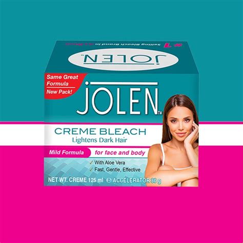 Jolen Mild 125ml Facial Bleach Brighten And Lighten Skin Tone 125ml