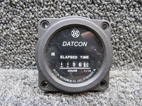773 Datcon Hour Meter Indicator Assembly 1156 8 Hours