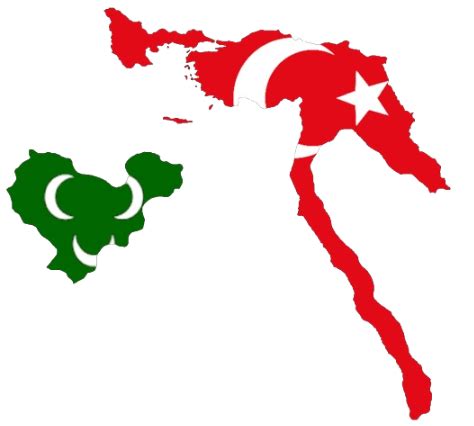 Flag Map Of The Ottoman Empire And Tripoli 1910 By Republicofniger On