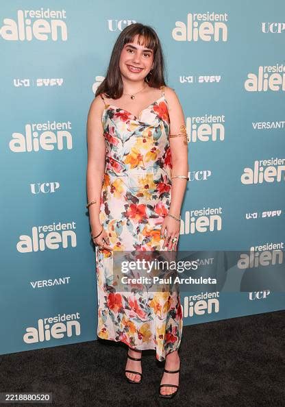 Gracelyn Awad Rinke Attends The Season 4 Premiere Of Resident Alien News Photo Getty Images