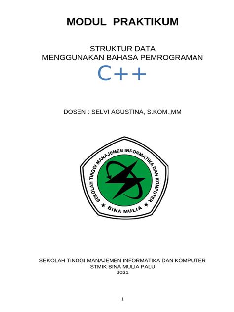 Modul Struktur Data C Pdf