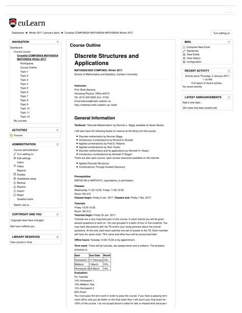 Pdf Discrete Structures And Applications Carletonca · Discrete Structures And Applications