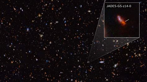 James Webb Space Telescope Spots The Most Distant Galaxy Ever Seen