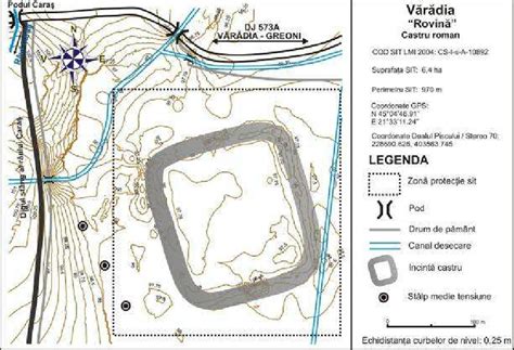 2d topographical plan with contours download scientific diagram