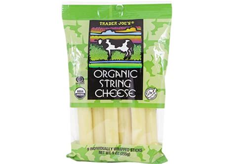 Trader Joes Organic String Cheese Fig App