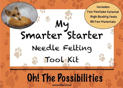 best seller my smarter starter tool kit fox kit wild woolly