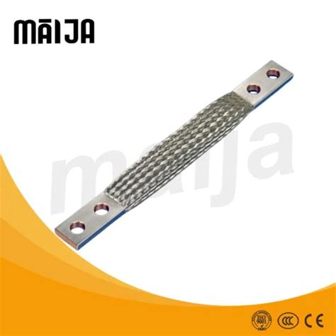 Highly Conductor 25mm2 Bare Copper Braid Flexible Joint Copper Braided