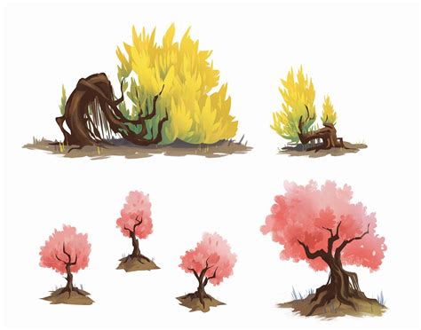 Forest Level Background Art