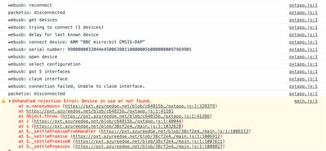 Inconsistent Pairing With Webusb · Issue 3078 · Microsoftpxt Microbit