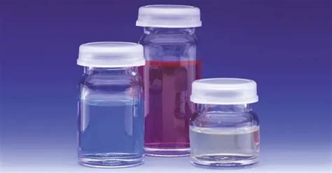 Frasco Pastillero De Vidrio Claro 5 Ml Equipo De Laboratorio