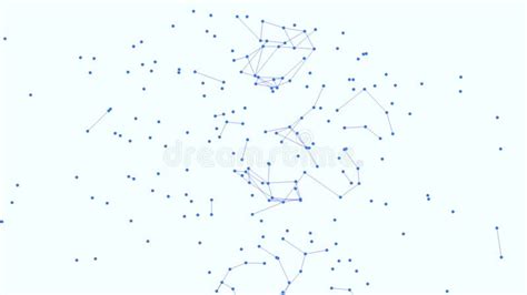 Stellar Constellation Stars Form A Pattern Connected By Lines Stock