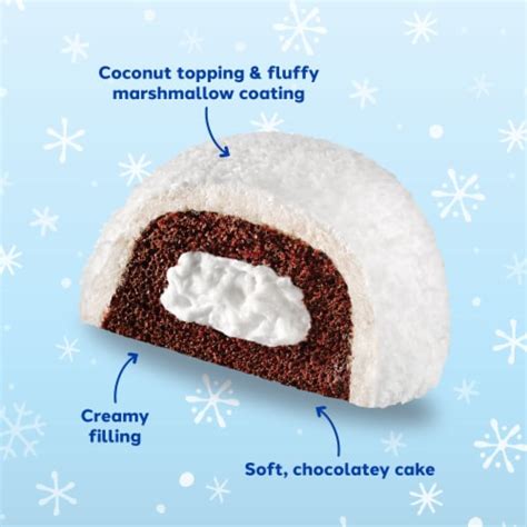 Hostess Limited Edition Holiday Sno Balls Artificially Flavored Snack