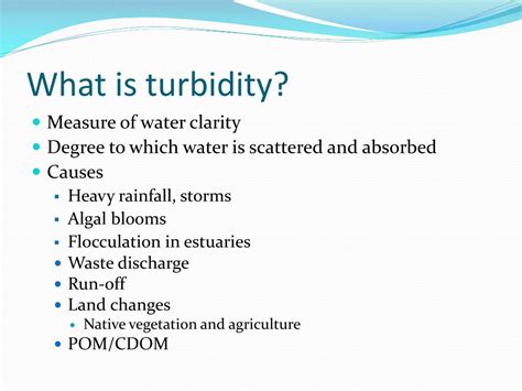 Ppt Turbidity Powerpoint Presentation Free Download Id3754197