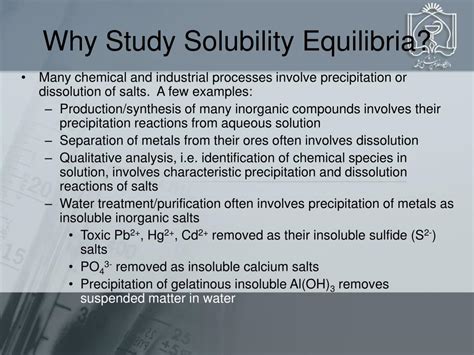 Ppt Solubility Equilibria Powerpoint Presentation Free Download Id