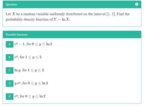 solved question let x be a random variable uniformly