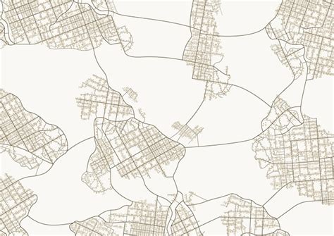 Premium Vector Generic City Map With Signs Of Streets Roads And House