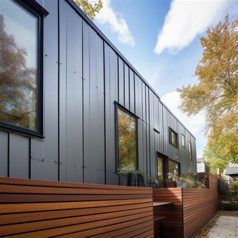 The Sleek Appeal Of Flat Metal Siding In Modern Homes