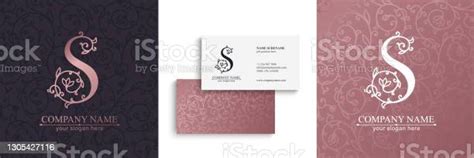 프리미엄 벡터 S 로고 몬노그램 레터링 원활한 패턴과 명함 엘리트 회사를 브랜딩하기 위한 개인 로고 또는 사인 0명에 대한 스톡 벡터 아트 및 기타 이미지 Istock