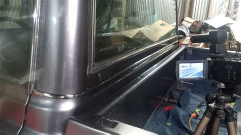 67 72 C10 Back Cab Trim Installation Youtube