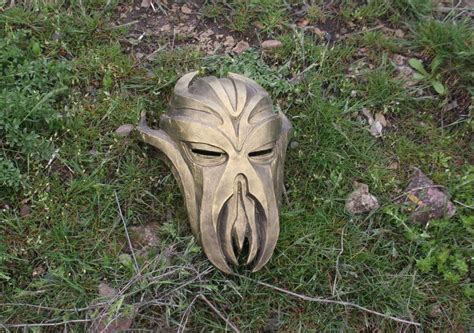 Skyrim Dragon Priest Mask Cosplay Wearable Gaming Mask Costume