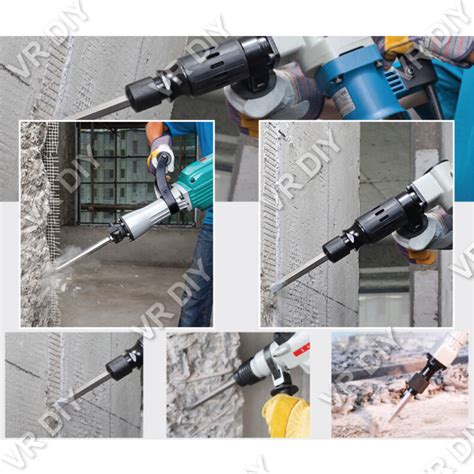 Hexagonal Shank 65a Chisel Flat Point Scaling 2″ 3″ 4″ 5″ For Demolition Hammer Rotary