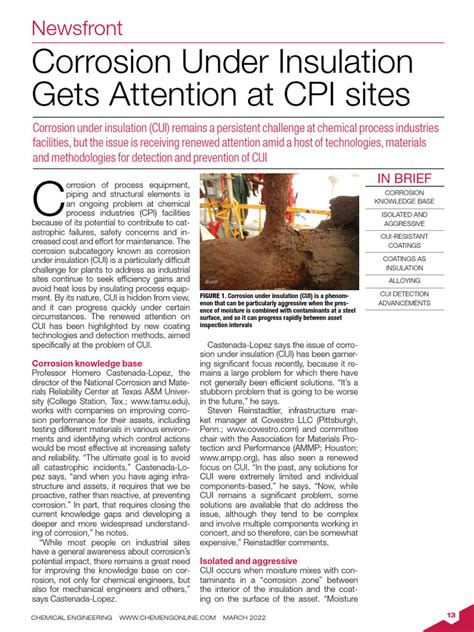 Cui Pdf Corrosion Flow Measurement