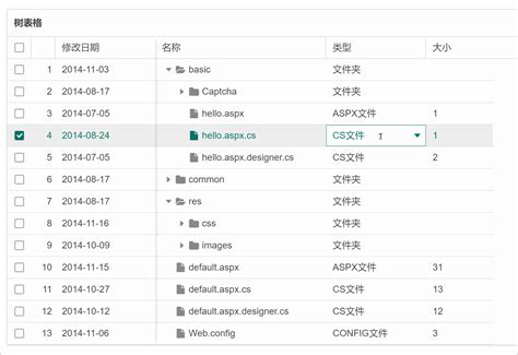 【新特性速递】单元格导航（上下左右键，tab键和enter键） 三生石上fineui控件 博客园