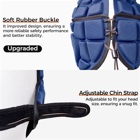 Coolomg Soft Shell Flag Football Helmet 7v7 Rugby Helmet Scrum Cap